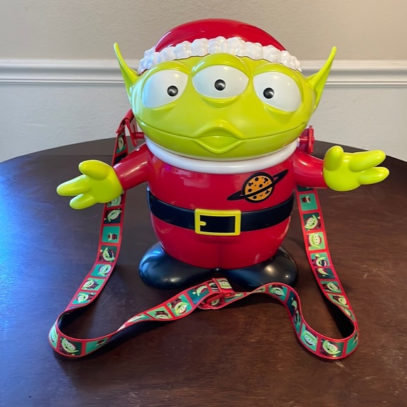 Disney | Other | Disney Park Christmas Toy Story Alien Popcorn Holder ...